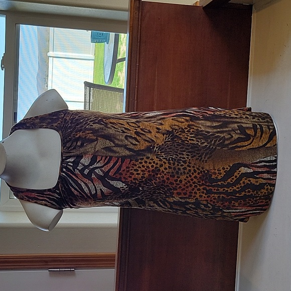 American Rag | Dresses | American Rag Animal Print Mini Dress | Poshmark